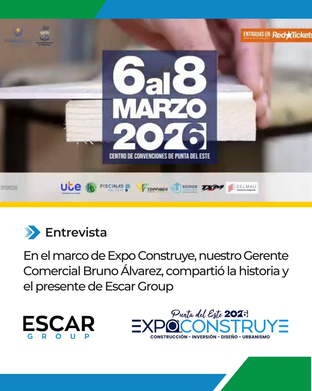 Entrevista Expo Construye 2026 - Escar Group